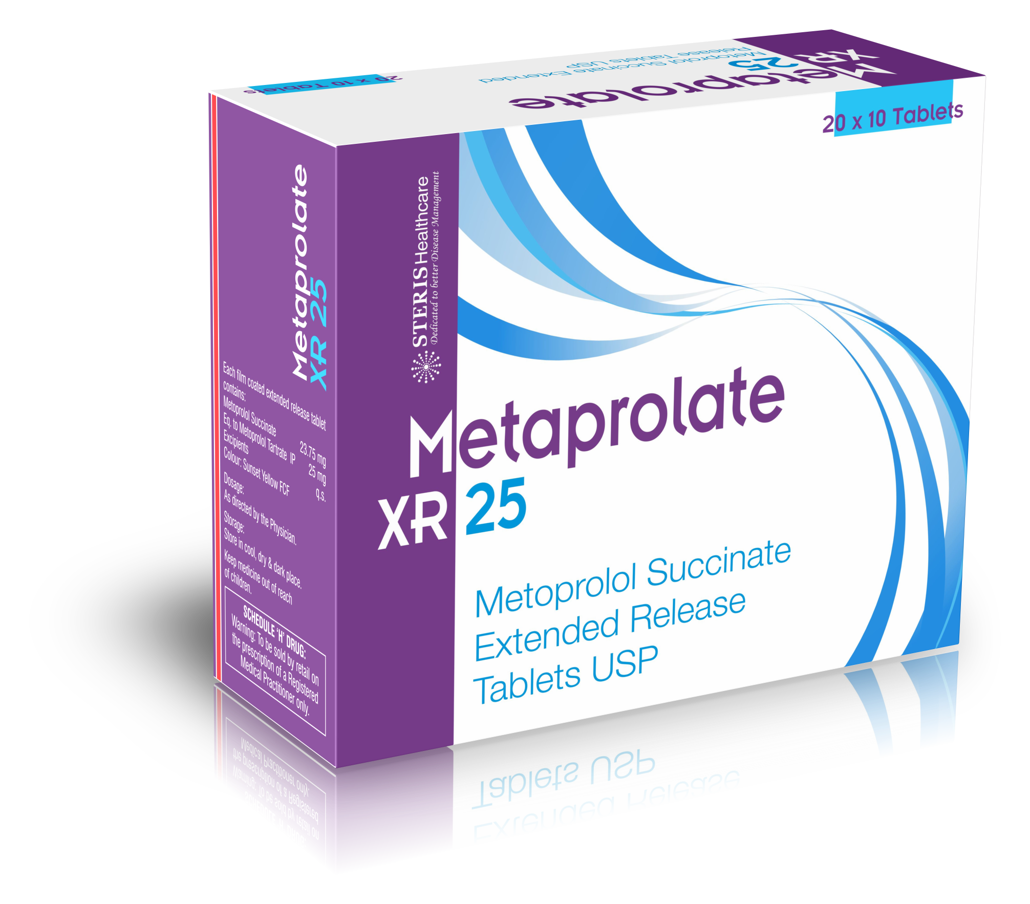 METAPROLATE XR 25 -Steris Healthcare Pvt Ltd, Mumbai