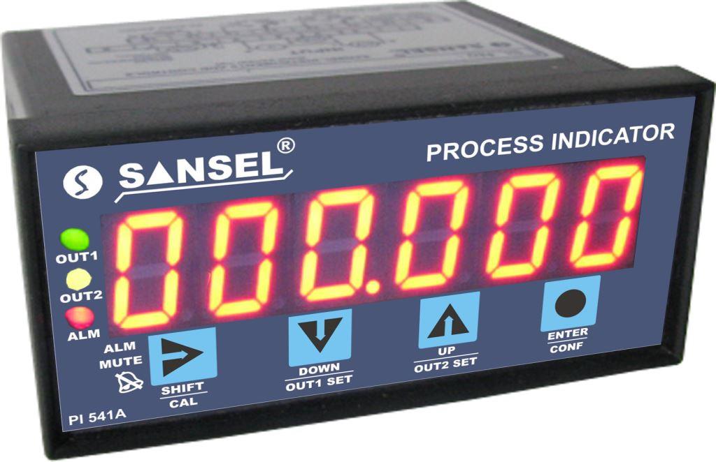 5 1/2 DIGIT PROCESS INDICATOR PI 541 A -Sansel Instruments And Controls ...