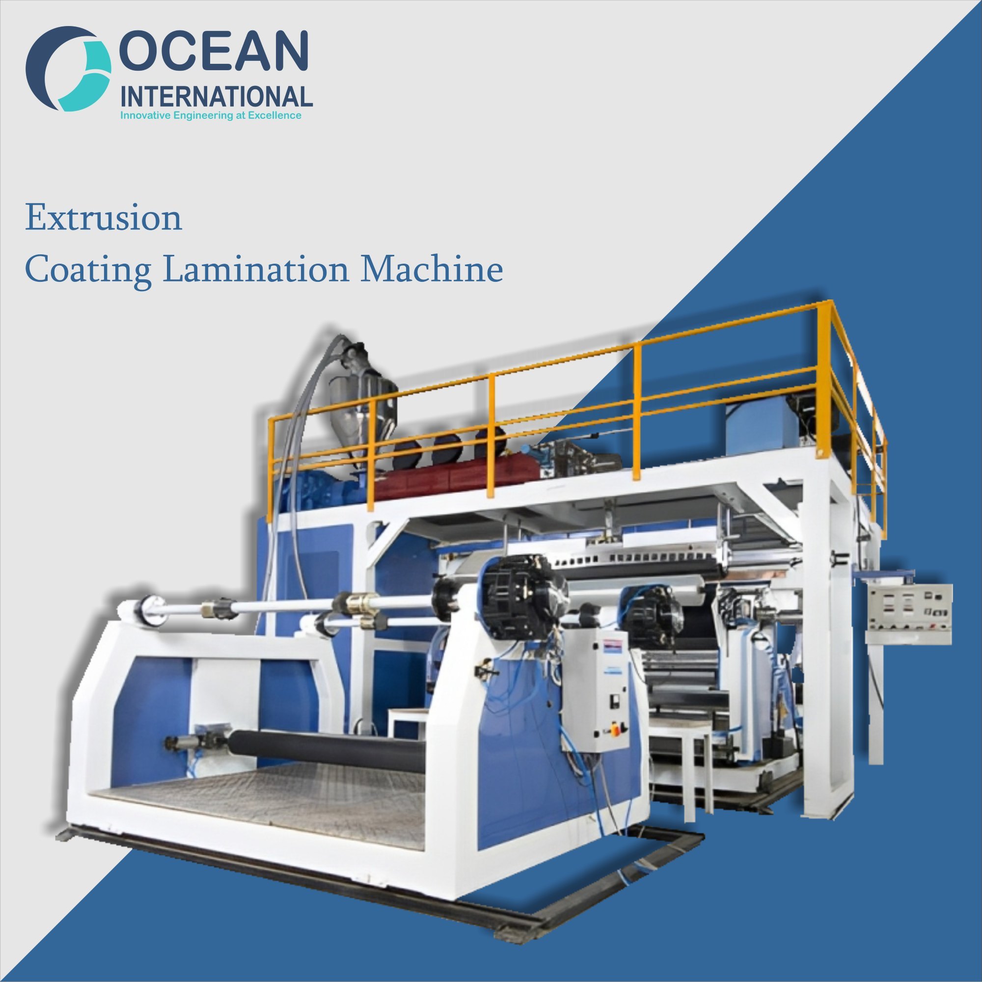Extrusion Lamination Machine -Ocean International, Ahmedabad