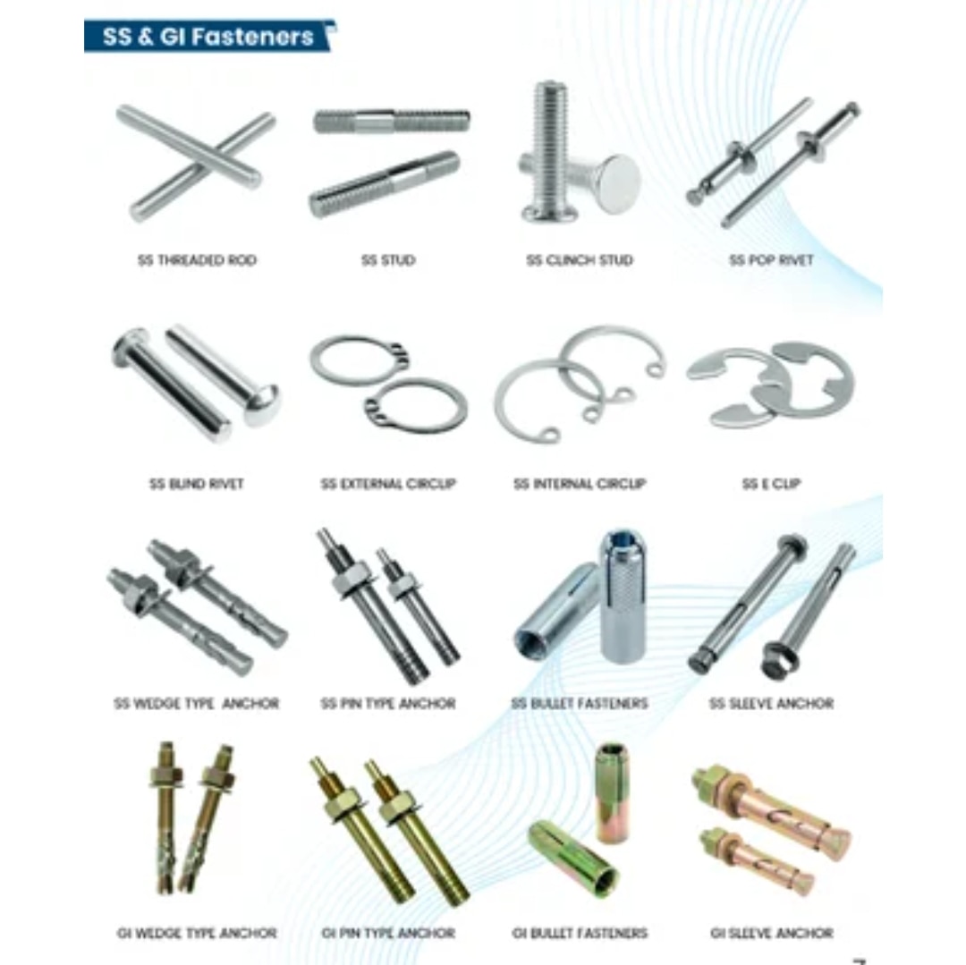 SS ANCHOR FASTENER SS ANCHOR BOLTS SS WEDGE ANCHOR BOLTS SS THROUGH BOLT SS MECHANICAL ANCHOR SS ...