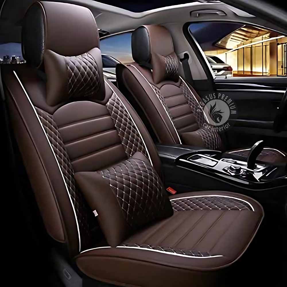 Toyota Fortuner Seat Cover in Coffee Car Modify at price INR 11999 in Delhi Pegasus Premium