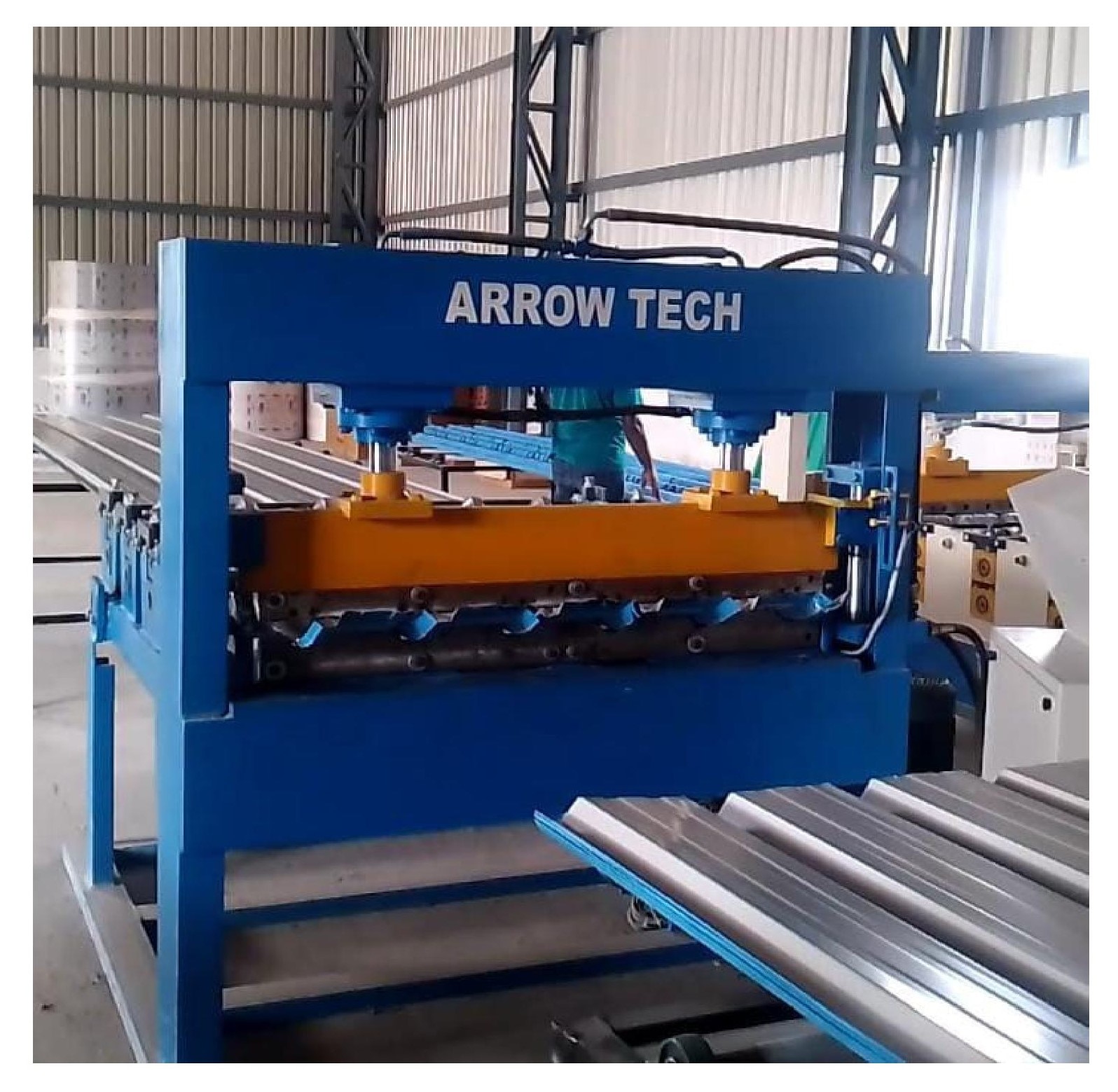 Roofing Sheet Crimping Machine in Coimbatore -ARROWTECH ENGINEERING, Coimbatore