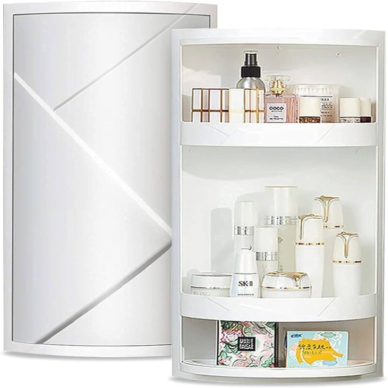 Rotating Corner Shelves -SpacesX Construction Interiors, Nagpur