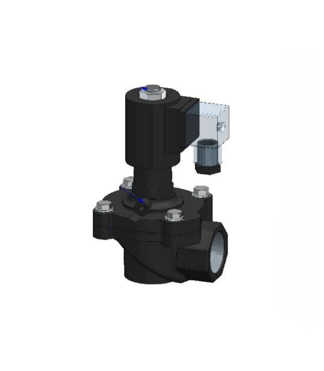 PULSE JET ANGLE TYPE DUST COLLECTOR VALVE in SOLENOID VALVES by FLOW ...