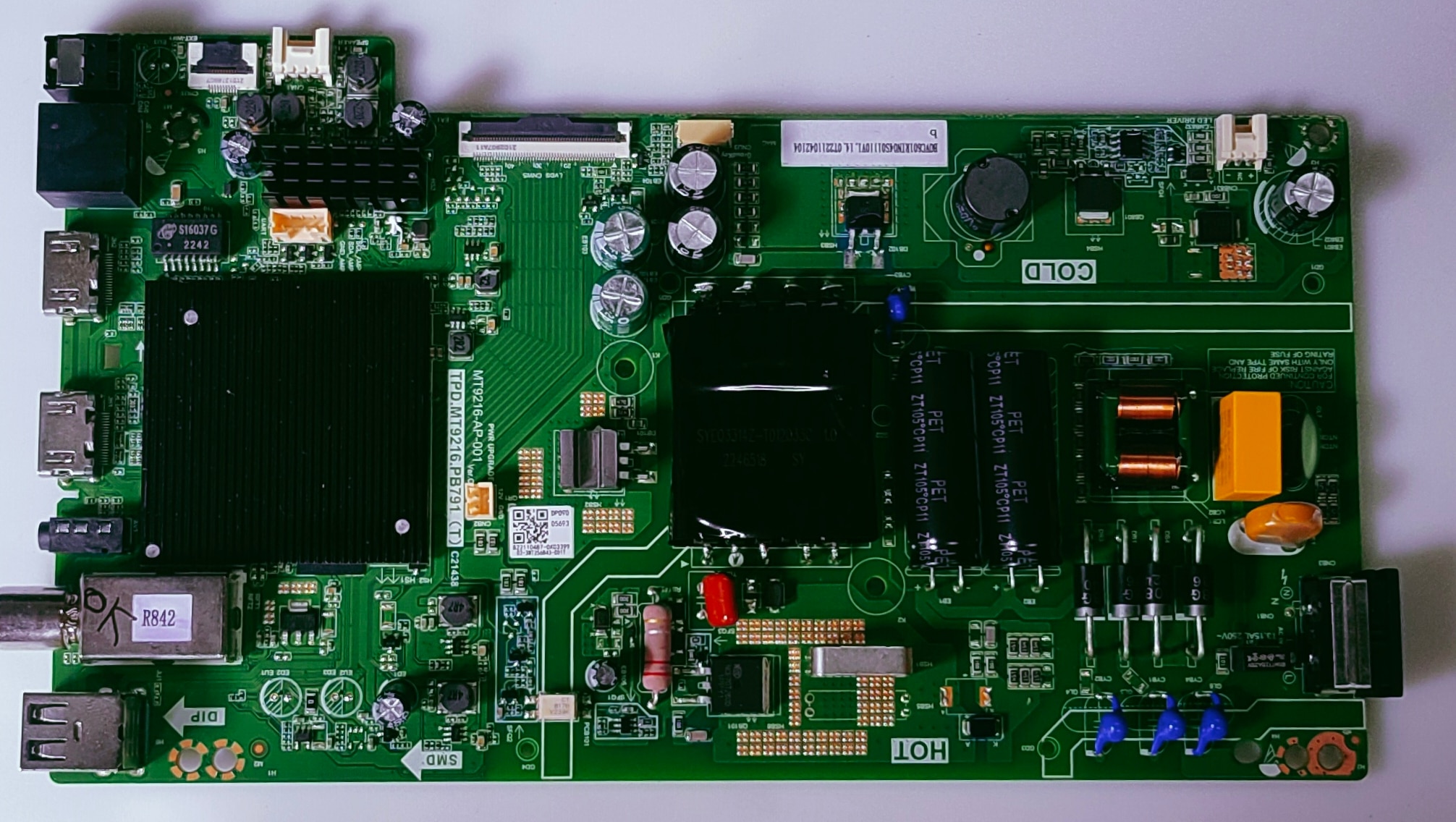 ONEPLUS 43FD2A01 LED TV FHD MOTHER BOARD in ONEPLUS LED TV FHD BOARD by ...