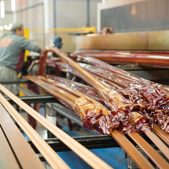 Wood Effect Powder Coating on Aluminium Section -AMECO World of ...