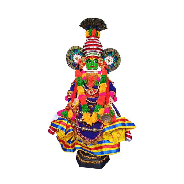 Krishnanattam Dolls 30 Inch | Traditional Art And Crafts in Guruvayur ...