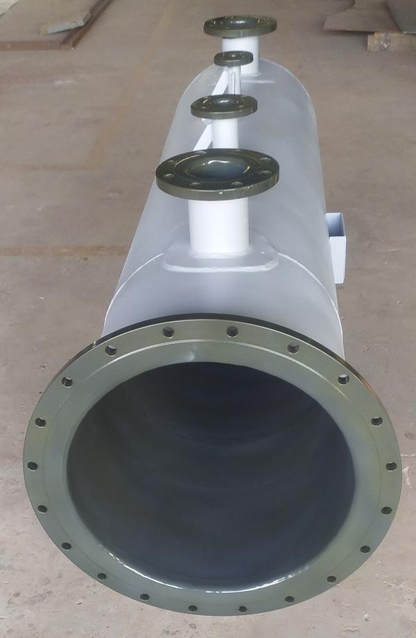 PTFE Lined Dip Pipe ("J" Type With Sparger) -Unicon Polymers, Dahej