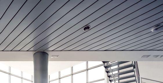 Metal Baffle Ceiling system -Gypsonite Industries Private Limited, Mumbai